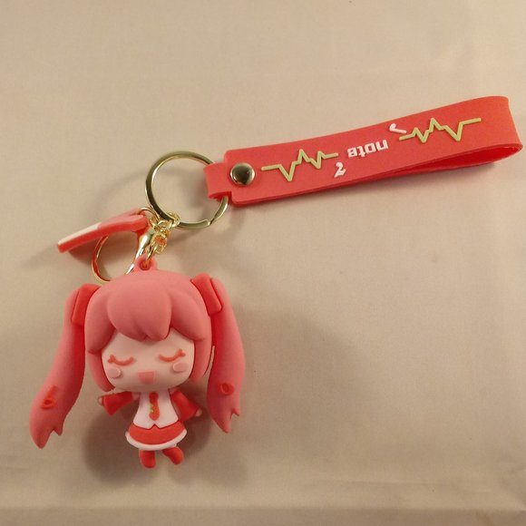 Accessories | Hatsune Miku Key Chain Key Ring Music Character Figurine ...